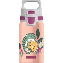 Sigg Shield One Flora 0.5L mit WMB ONE TOP, BPA frei, Auslaufsicher, CO2 taug
