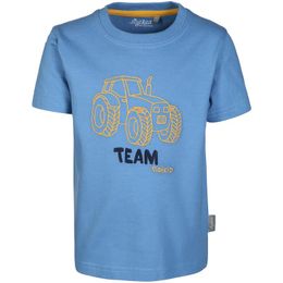 Sigikid - T-Shirt TEAM TRAKTOR in blau, Gr.116