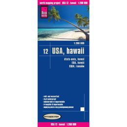 Reise Know-How Landkarte USA 12, Hawaii (1:200.000) - Reise Know-How Verlag Peter Rump, Karte (im Sinne von Landkarte)
