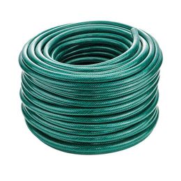 HOMECALL Bewässerungsschlauch Gartenschlauch Wasserschlauch PVC schlauch 50M, 1/2 zoll, verstärkter, flexibel, für den Außenbereich, 30328