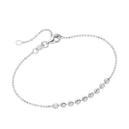 Smart Jewel Armband elegantes Kugelketten Armband, Silber 925, silberfarben