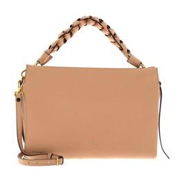 Coccinelle Handtasche Boheme Grana Double, beige, Toasted / Bark