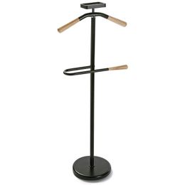 Versa Cham Moderner und multifunktionaler Herrendiener mit 2 Haken oder Aufhängern für Männer- oder Damenkleidung, Maßnahmen (h x l x b) 108 x 44 x 25 cm,