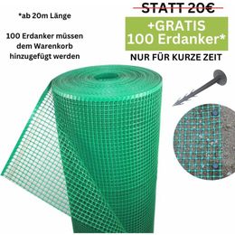 Premium Maulwurfgitter 270g/m² Rollrasen-Gitter - 120cm x 20m