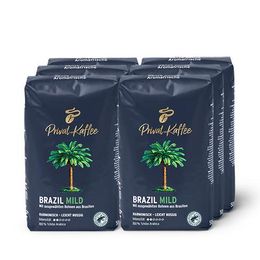 Tchibo Privat Kaffee Brazil Mild - 6x 500 g Ganze Bohne