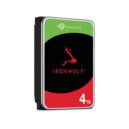 Seagate IronWolf NAS Festplatte, 4 TB HDD SATA 6 Gbps, 3,5 Zoll, intern