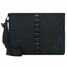 Calvin Klein Jeans Cinched Fabric Umhängetasche 30 cm black