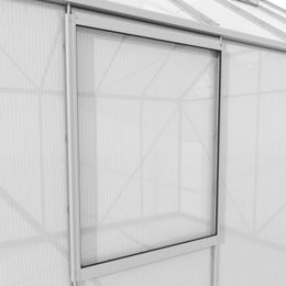 Vitavia Seitenfenster V für Vitavia Gewächshäuser aluminium eloxiert HKP