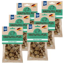 NutriQM Snack Haut & Fell Spirulina Alge 125g - 6er Set