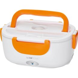 Clatronic Elektrische Lunchbox LB 3719, Kunststoff, (1-tlg), orange|weiß