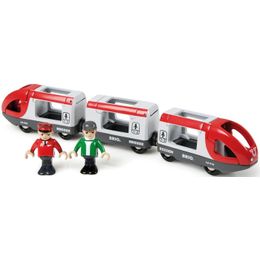 Brio® Spielzeug-Eisenbahn Brio® WORLD, Roter Reisezug, FSC® - schützt Wald - weltweit, bunt