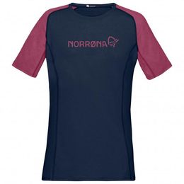 Norröna Norrøna - Women's Fjørå Equaliser Lightweight T-Shirt - Radtrikot Gr S blau