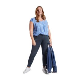 Tom Tailor Große Größen: Slim Jeans mit Shaping-Effekt am Bauch, dark blue Denim, Gr.48