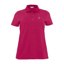 sheego Große Größen: Poloshirt, fuchsia, Gr.44/46