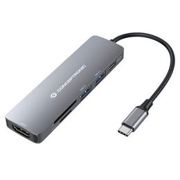 CONCEPTRONIC DONN11G 6-in-1 USB-C Adapter