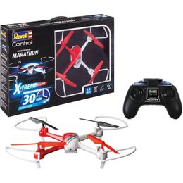 Revell® RC-Quadrocopter Revell® control, Marathon X-treme Line, 2,4 GHz, zweifarbige LED-Beleuchtung, rot