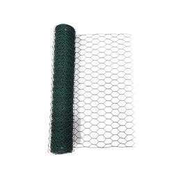 HC Home & Living Drahtgitter PVC-ummantelt, HEXAGONAL, 2er Set ca. 5 x 0,5 m