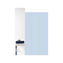 Grund - vertical Duschvorhang 180 x 200 cm Weiß/Blau-17541145