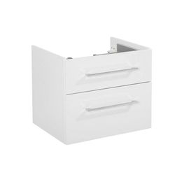 Hype 3.0 Waschtischunterschrank 60 cm, Weiß, 2 Schubladen-83213 - Fackelmann