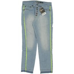 PLEASE Damen Jeans, blau