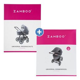 Zamboo Kinderwagen-Sonnenschutzhülle Erstlings- & Schutzset