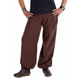 Vishes Fleecehose Warme Winter Thermohose Haremshose aus Fleece Hüfthose