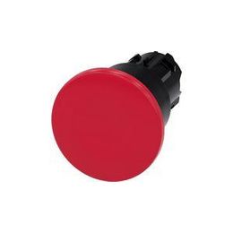 Siemens SIRIUS ACT Pilzdrucktaster Frontelement Kunststoff, rot Rastend Pilz-Drucktaster Rot IP66 / IP67 / IP69 / IP69K 3SU1 Series Pushbutton - 3SU1000-1BA20-0AA0
