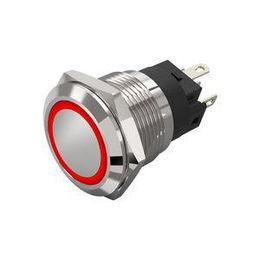 EAO Leuchtdruckschalter Tastend 1 Wechsler LED Rot / Gr&uuml;n Kreis L&ouml;tanschluss - 82-5151.11A4