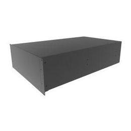 HAMMOND 19”-Desktopgehäuse, Rackmontage, 4U, Aluminium, 422x178x711mm - RM4U1928SBK
