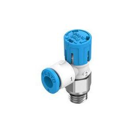 Festo Zuluft-Drossel-R&uuml;ckschlagventil, M7 / QS-4, 20kPa 1MPa, 85L/min - VFOE-LS-T-M7-Q4