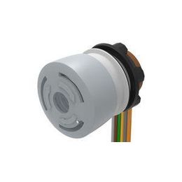 EAO Not-Aus-Schalter 84 Series 2 &Ouml;ffner IP65 / IP66 / IP67 Flachbandkabel Grau/Rot - 84-6841.2B40