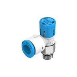 Festo Zuluft-Drossel-R&uuml;ckschlagventil, M7 / QS-6, 20kPa 1MPa, 100L/min - VFOE-LS-T-M7-Q6