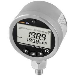 PCE Instruments PCE-DPG 200 Druckaufnehmer für Wasser & Gase Messbereich 0..200 bar 1,4 NPT 2,5 Display Aufl. 0,1 %