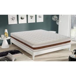 Ilovesleep - Memory Foam Matratze - 5 cm Memory Foam - Hoch 22 cm - Orthopädisch - Elastisch und nicht verformbar 90x200