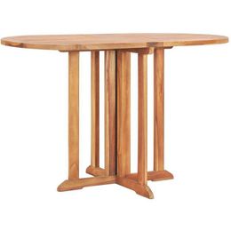 Schmetterling Gartentisch Klappbar 120x70x75cm Teak Massivholz FF49002DE