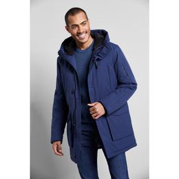 Bugatti Regenjacke mit Kapuze mit Futter aus recycelter Watte marine 48 48 Wasserdichte Jacke bietet optimalen Schutz vor Regen