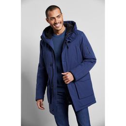 Bugatti Regenjacke mit Kapuze mit Futter aus recycelter Watte marine 48 48 Wasserdichte Jacke bietet optimalen Schutz vor Regen