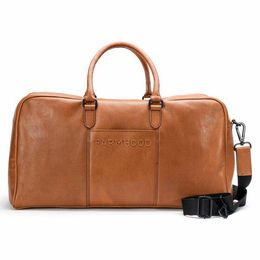 Farmhood Memphis Weekender Reisetasche Leder 53 cm cognac