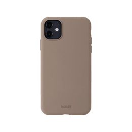 HoldIt Silicone Case, Backcover, Apple, iPhone 11/XR, Mocha Brown