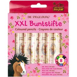 Die Spiegelburg Buntstifte MEIN KLEINER PONYHOF – XXL 8er-Pack