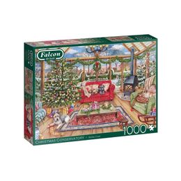 Jumbo Puzzle Falcon - Christmas Conservatory (1000 piece
