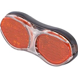 Prophete Fahrrad-Frontlicht LED Rücklicht, rot|schwarz