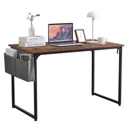 CLP Schreibtisch Greeley I Tischkufen Aus Vierkantprofilen I Computertisch Im Industrie-Design