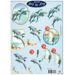 H-Erzmade Luftballon 3-D-Motiv-Bogen zum Schneiden Delfin
