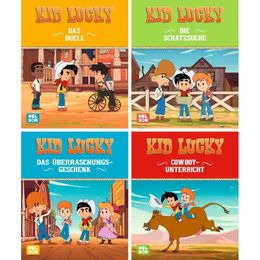 Nelson Mini-Bücher: Kid Lucky 1-4, Box
