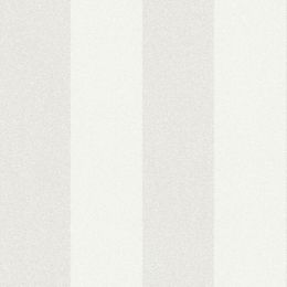 Streifen Tapete Profhome 375541 Vliestapete leicht strukturiert im traditionellen Stil matt creme beige 5,33 m2 - creme