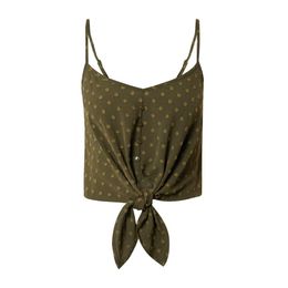 ABOUT YOU Top 'Sarah' Damen Gr&ouml;&szlig;e XS oliv / dunkelgr&uuml;n