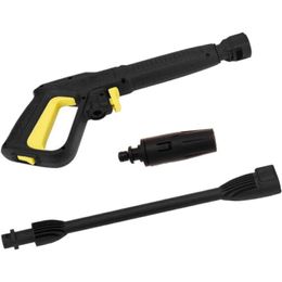 TRADESHOP Trade-shop - Set: Hochdruckreiniger-Pistole mit Lanze kompatibel mit Kärcher K2-K7 Hochdruckreiniger / Click Quick Connect / Bajonett