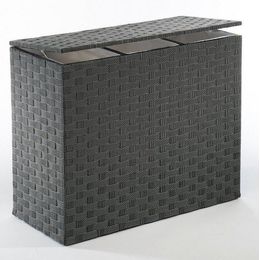 Locker Wäschesortierer Nylon, schwarz