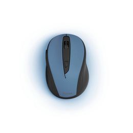 Hama Optische 6 Tasten Funkmaus "MW-400 V2", ergonomisch, USB Empfänger Maus, blau